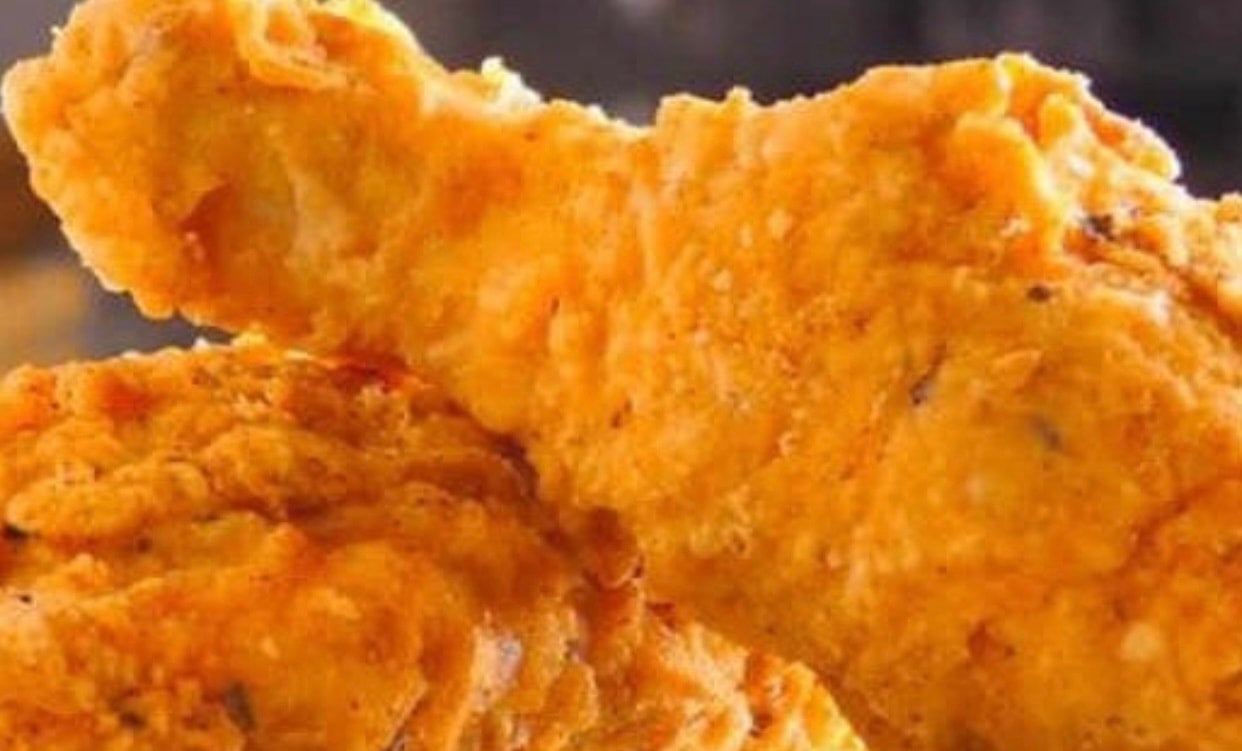 2PC Fried Chicken, Yellow Rice, Green Beans and a Roll | TASTE N C ...